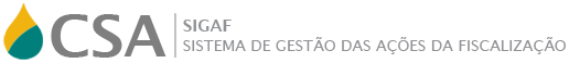 SIGAF - Sistema de Gestão das Ações de Fiscalização